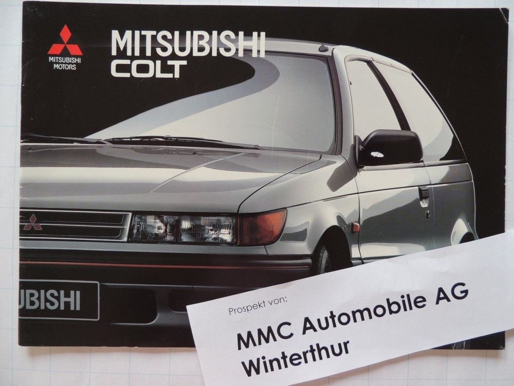 Mitsubishi Colt 1988 CH - Prospekt | Kaufen auf Ricardo