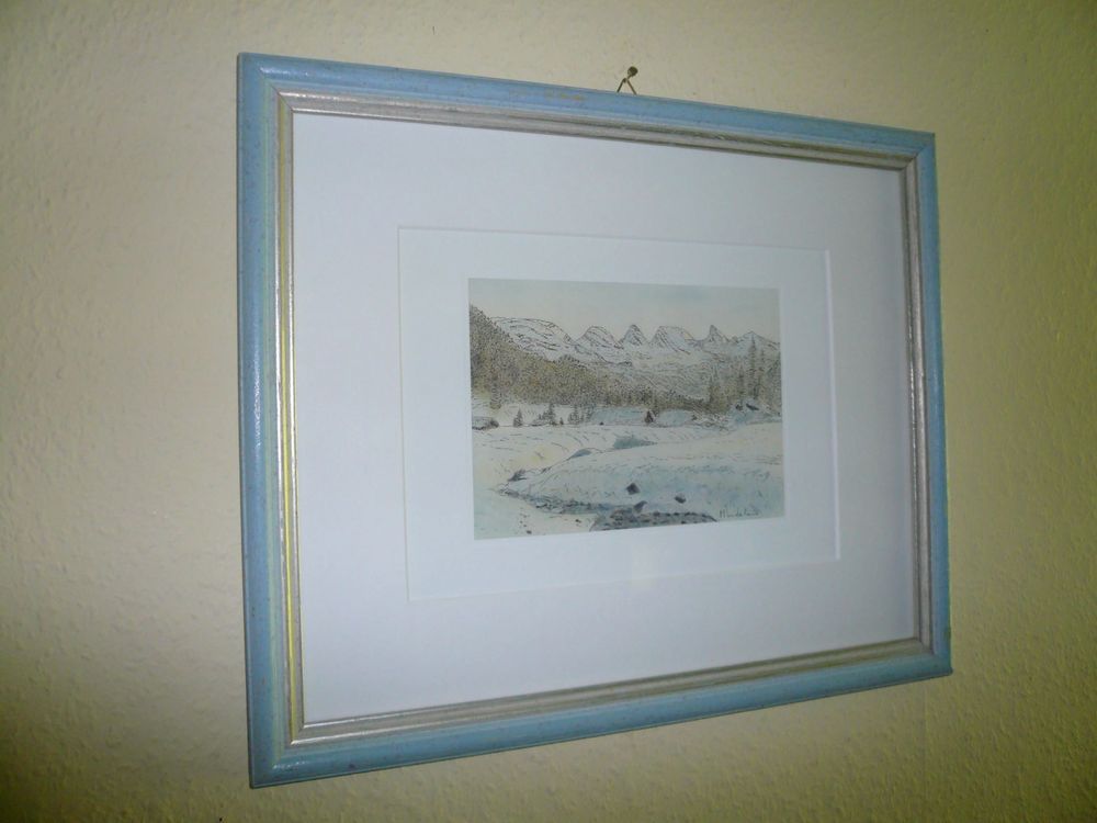 Toggenburg - Älpli mit Churfirsten, sign (Gebraucht) in Brunnadern für CHF 20 – mit Lieferung ...