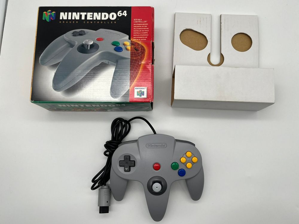 N64 Controller Original OVP Nintendo Grau (Gebraucht) in St. Gallen für ...