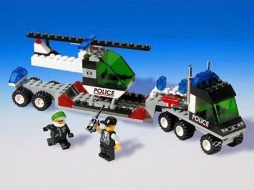 Lego 6328 Helicopter Transport - Vintage Set komplett! (Gebraucht) in ...