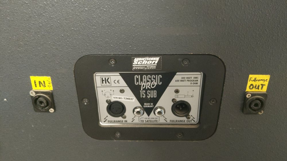 2Stk HK Classic Pro 15 SUB (S260) (Gebraucht) in Däniken SO für CHF 239 ...