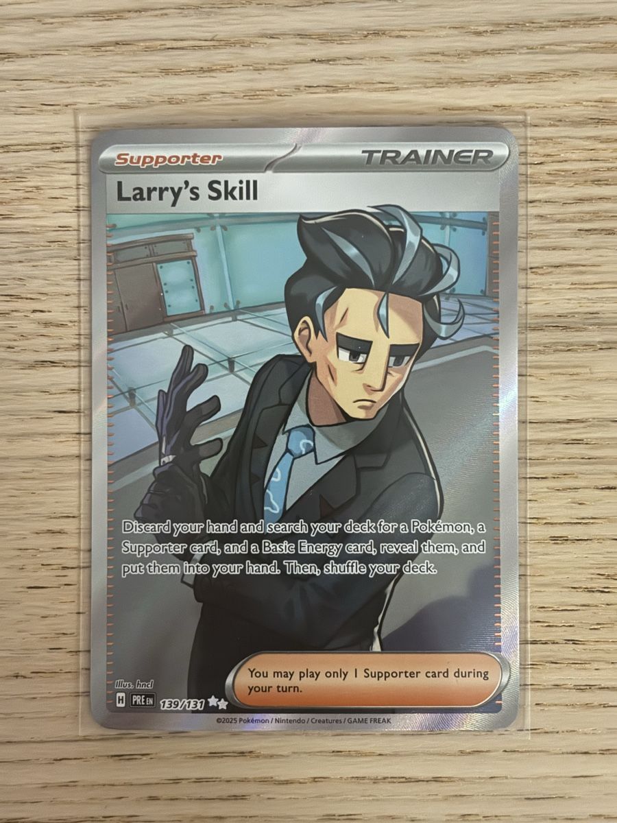 🎀 Pokémon Larry’s Skill #139 Prismatic Evolution 🎀 (Neu (gemäss ...