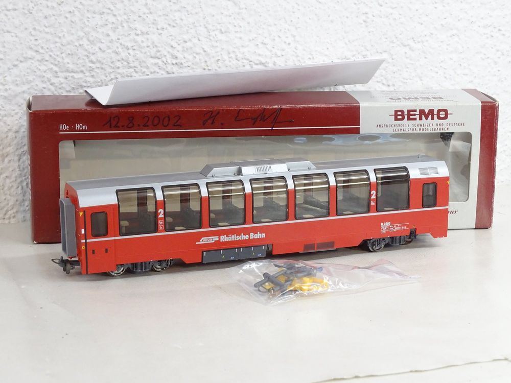 Bemo 3294 103 Panoramawagen RhB, B2503, Rot, H0m, OVP | Kaufen auf Ricardo