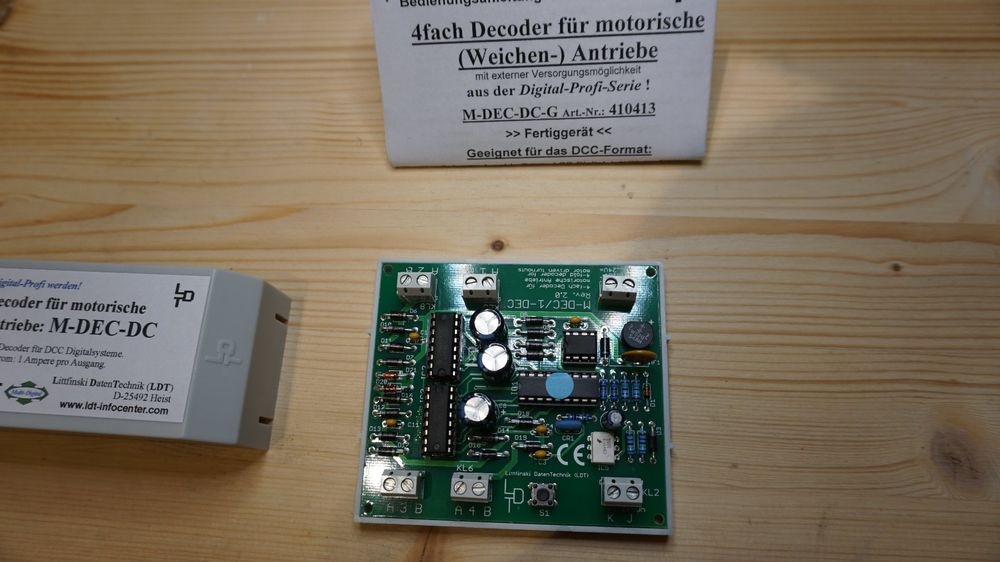 Littfinski LDT M-DEC-DC Weichendecoder für motorische Antri. (Gebraucht) in Wangen an der Aare ...