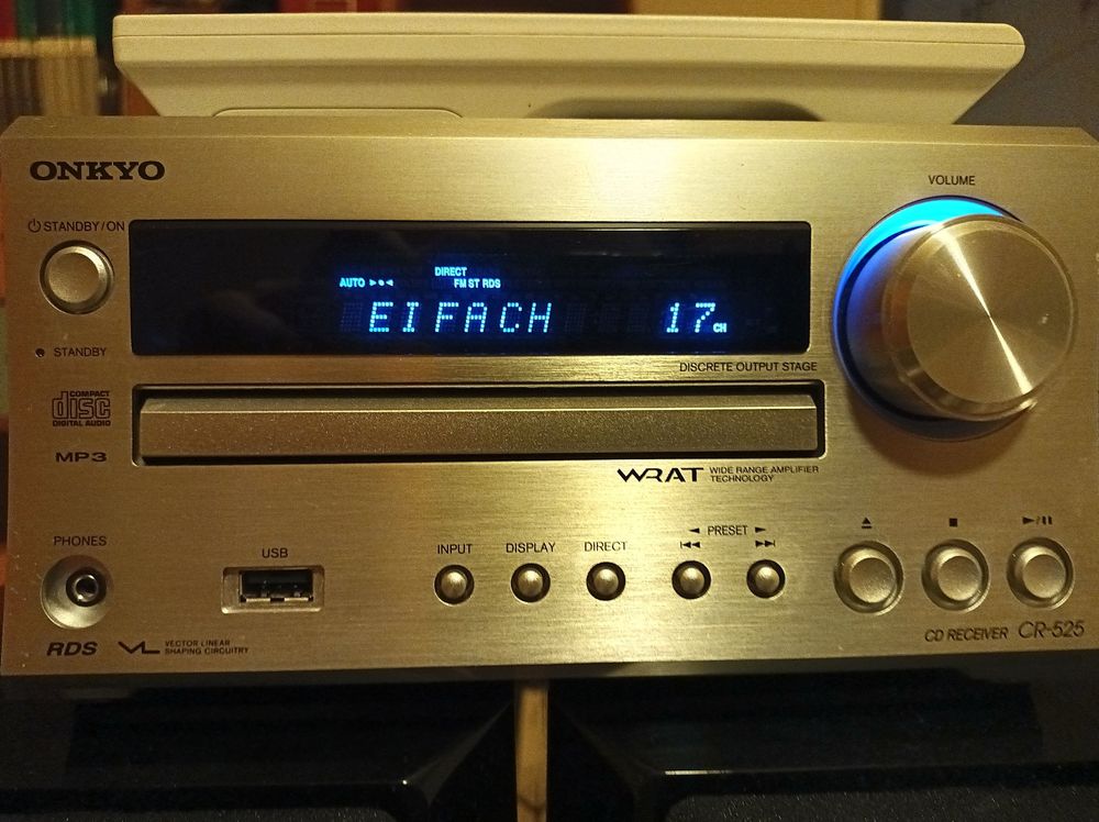 Mini-Stereoanlage ONKYO CR-525 (Gebraucht) in Dielsdorf für CHF 45 – mit Lieferung auf Ricardo ...