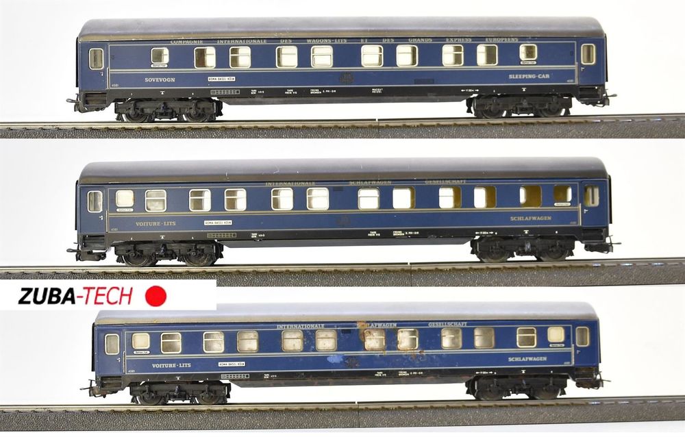 Märklin 3x Schlafwagen der CIWL H0 WS | Kaufen auf Ricardo