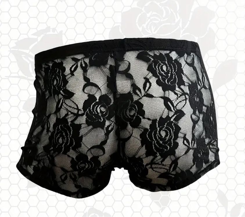 Chic mutande Uomo di bell pizzo-nuovo stile-tg L/XL-new (Nuovo e nell ...