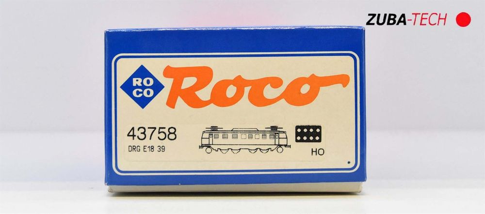 Roco 43758 E-Lok E18 DRG H0 GS Analog OV (Neu (gemäss Beschreibung)) in ...