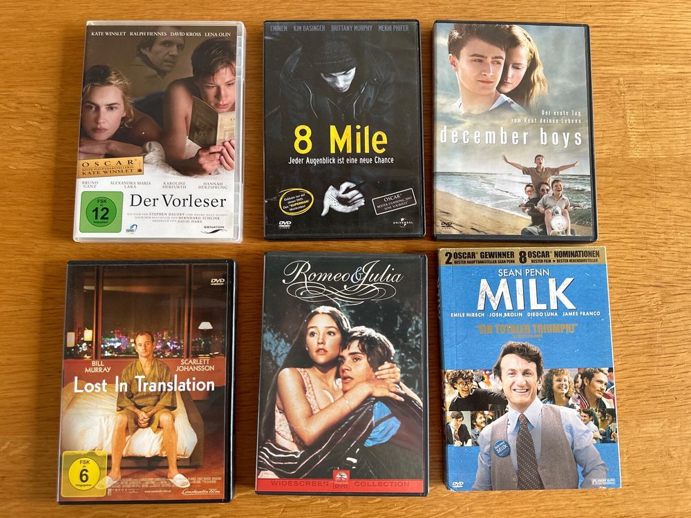 6 DVD für guten Filmabend (Gebraucht) in Winterthur für CHF 1 – mit Lieferung auf Ricardo kaufen