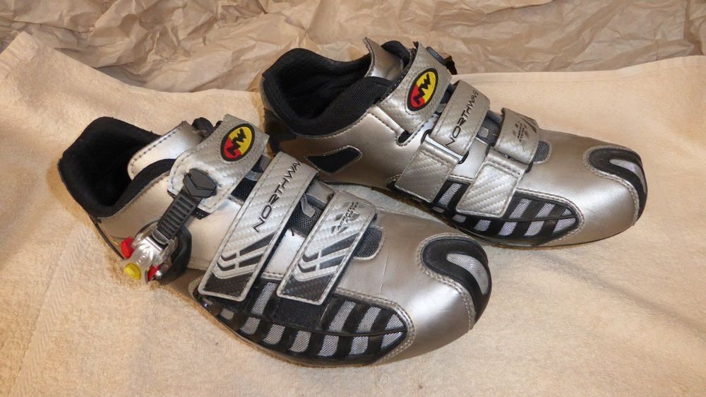Rennradschuhe * Gr.43 * Carbon CFT* Northwave * silber/cool | Kaufen ...