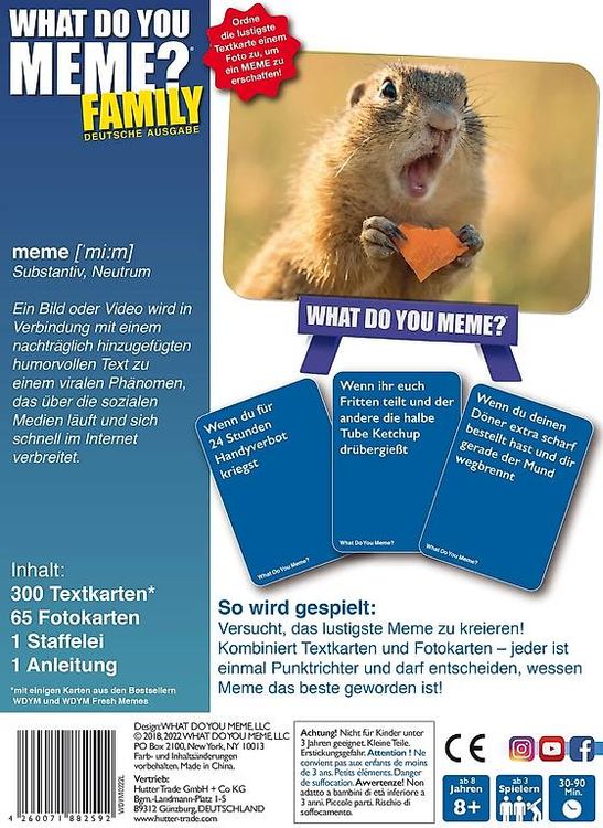 Familienspiel "What do you meme?" (Gebraucht) in Thun für CHF 5 – mit ...