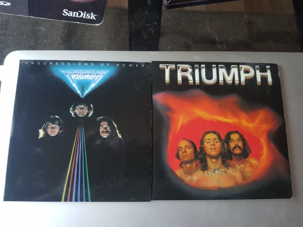 Triumph - Progressions of Power + Triumph 2CD's (Gebraucht) in Grône ...