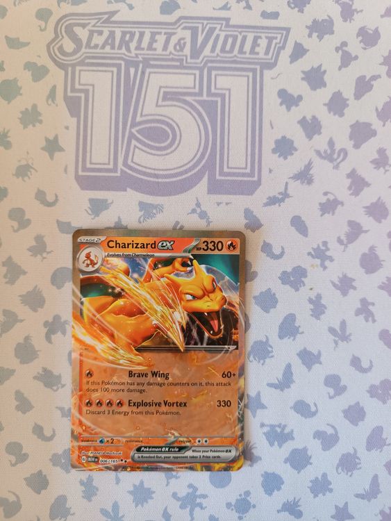 Charizard (006/165 Set Mew 151) NM / ENG (Neu (gemäss Beschreibung)) in ...