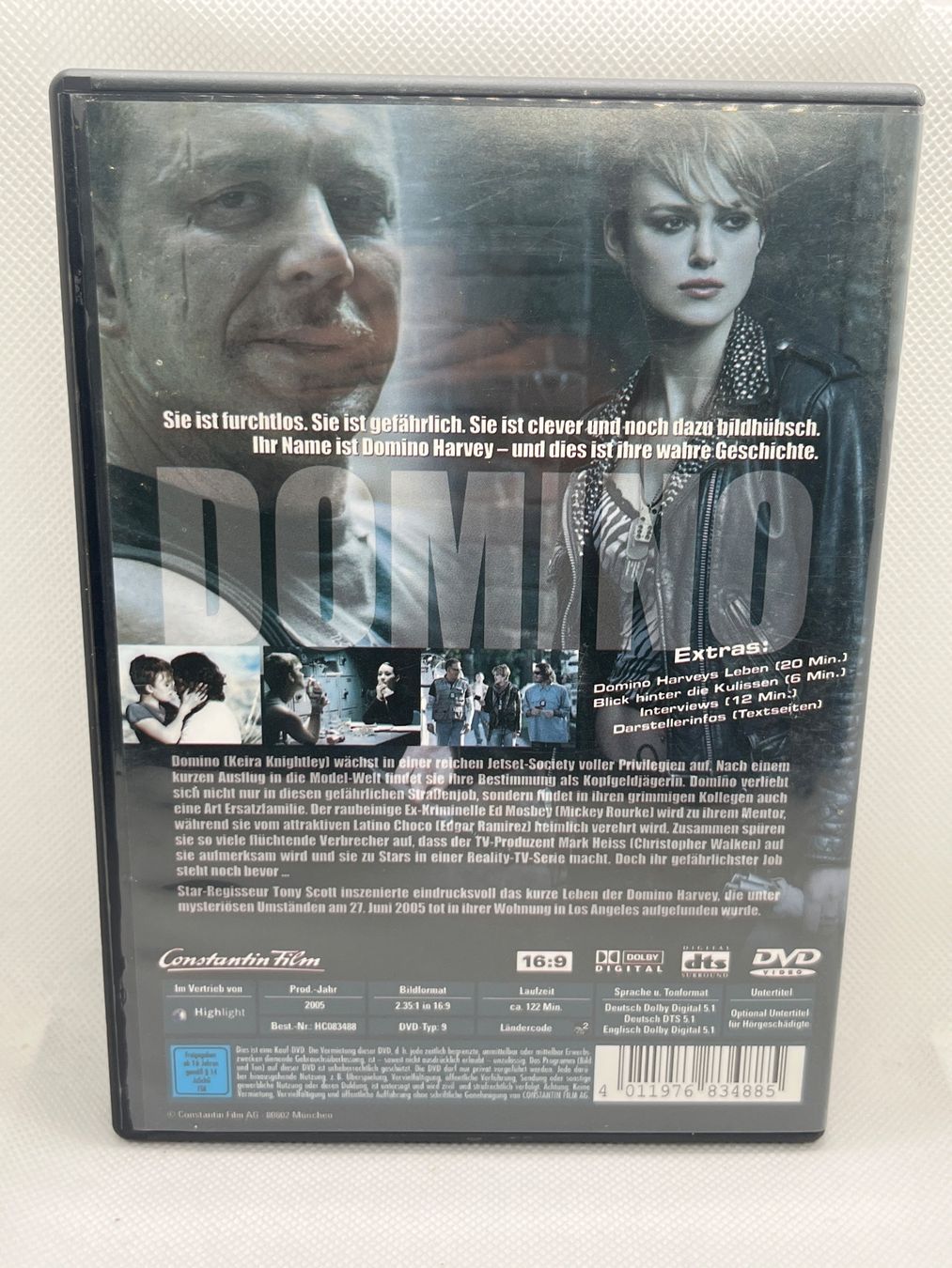 Domino DVD, Live Fast Die Young, Keira Knightley (Gebraucht) in ...