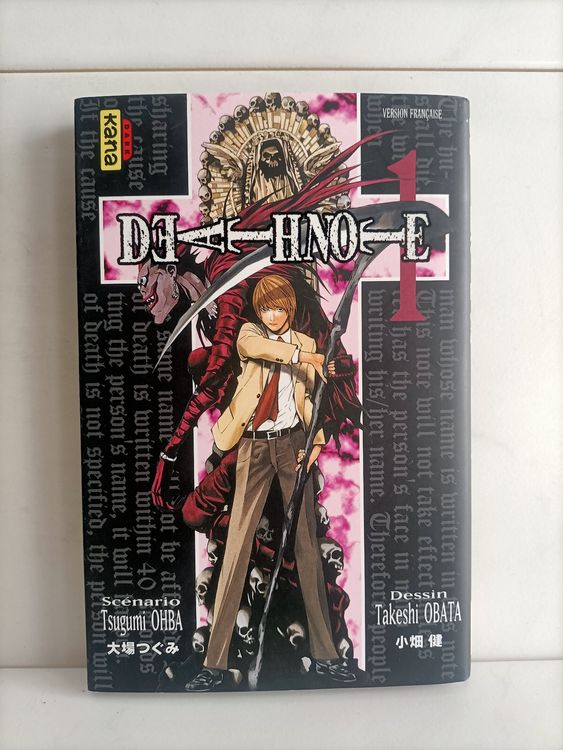 BD Manga Death Note -1- / Tsugumi Ohba - Takeshi Obata / Kan (Gebraucht) in crans montana für ...