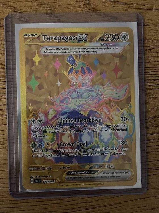 Pokemon Terapagos EX 2024 Gold (Gebraucht) in Seuzach für CHF 20 – nur ...