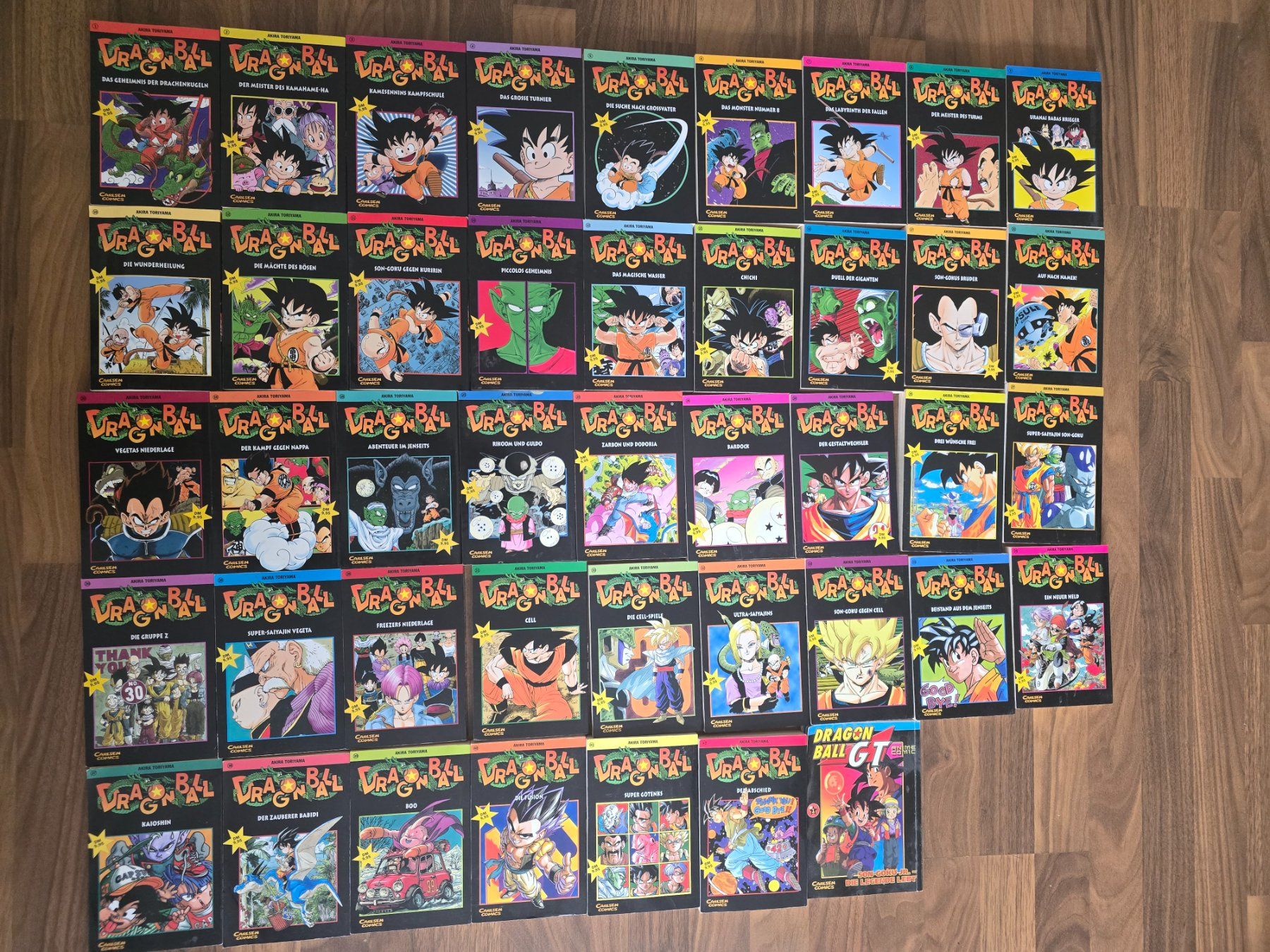 Dragon Ball Comic Band 1-42Complete Box auf Deutsch*TOP* (Gebraucht) in ...