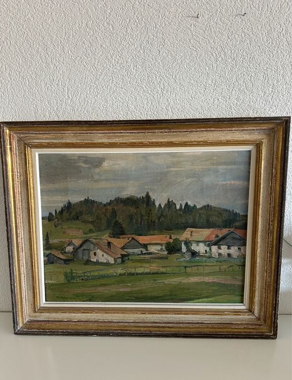 Ölbild Juralandschaft (Gebraucht) in Oberwil BL für CHF 50 – nur Abholung auf Ricardo kaufen