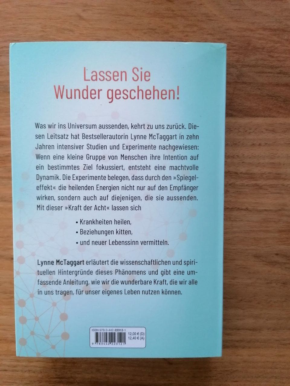 "Die Kraft der Acht" - Lynne McTaggart, Top Zustand! (Neu (gemäss ...