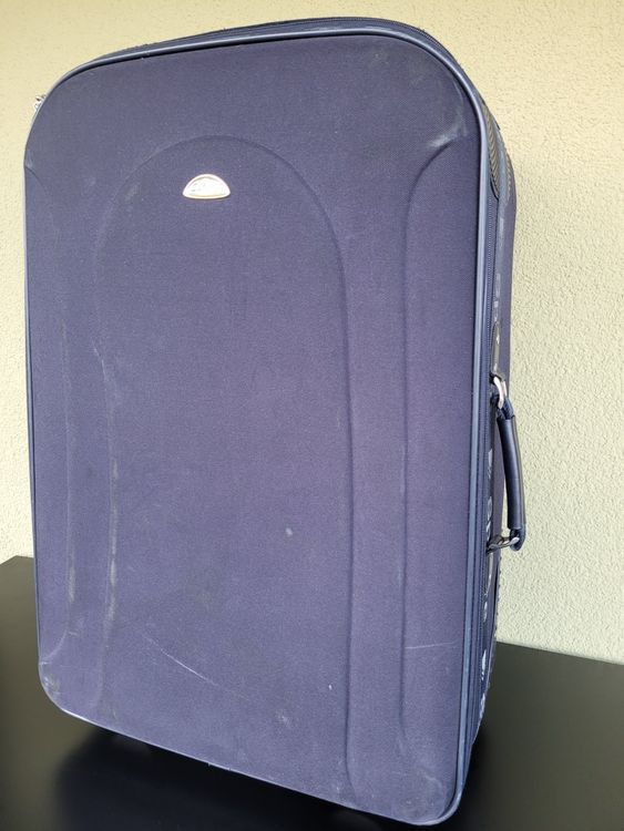 Rollkoffer aus Stoff SPHERE ca. 80 Liter blau (Gebraucht) in Neuenegg ...