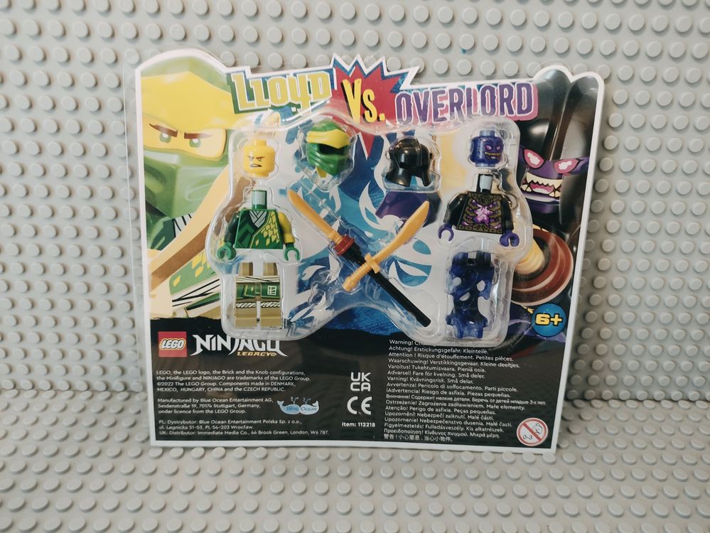 Lego Ninjago Minifigur Lloyd vs Overlord Polybag (Gebraucht) in Wil SG ...