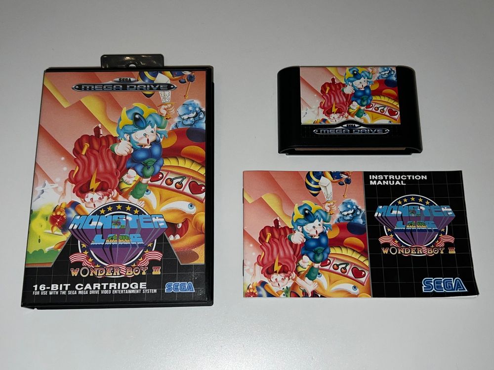 Sega Mega Drive Spiel - Wonder Boy III: Monster Lair (OVP) (Gebraucht) in Zürich für CHF 26 ...