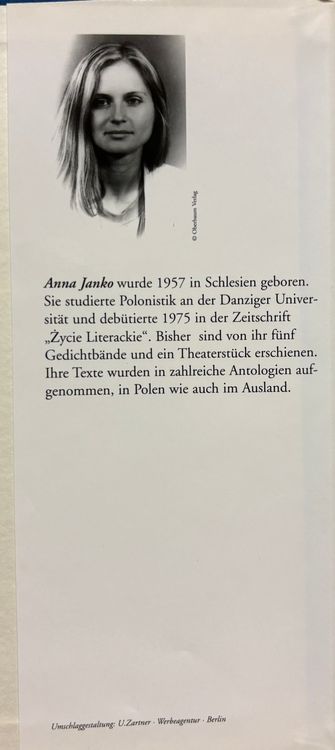 Janko Anna, Du bist der - Gedichte (Neu (gemäss Beschreibung)) in ...