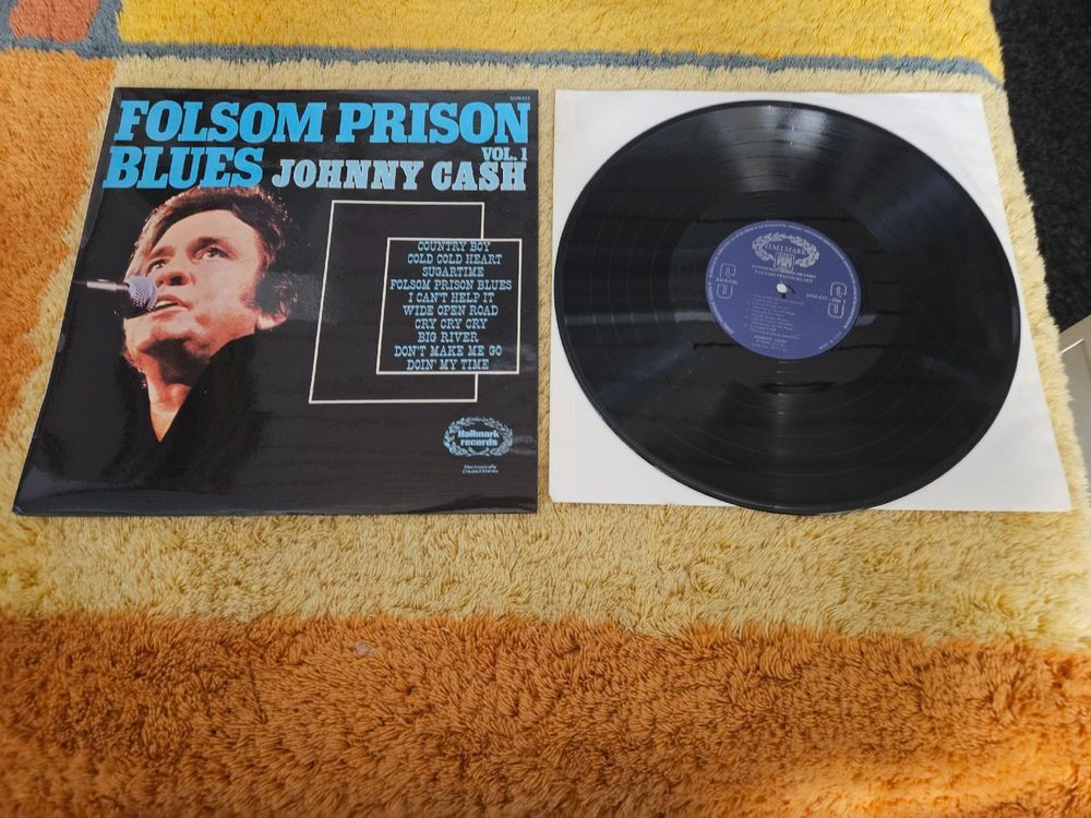 Johnny Cash Schallplatte Lp - Folsom Prison Blues Vol. 1 (Neuf (Voir ...