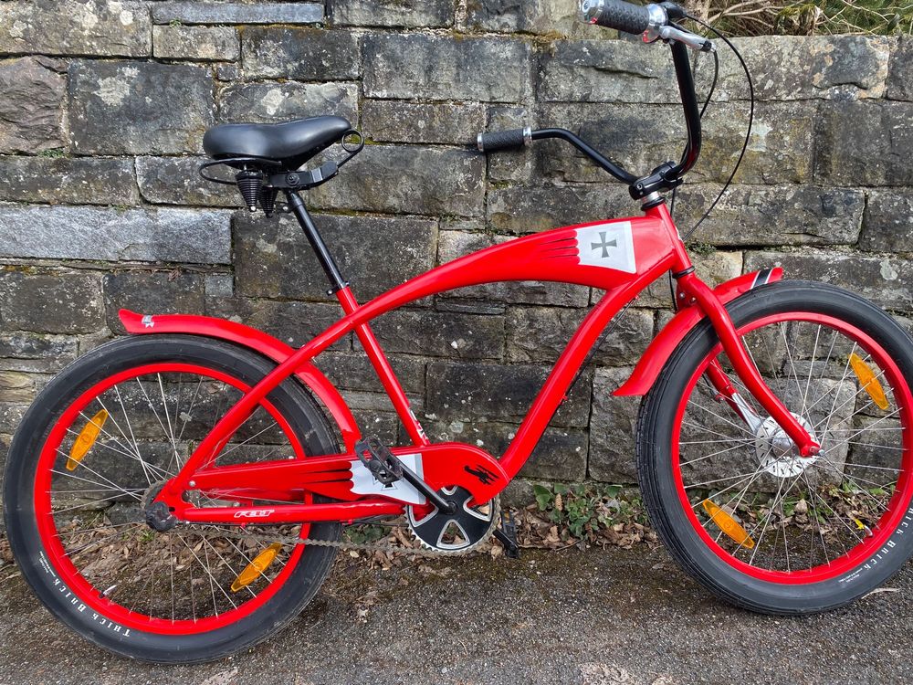 Felt Chopper-Cruiser Red Baron roter Baron | Kaufen auf Ricardo