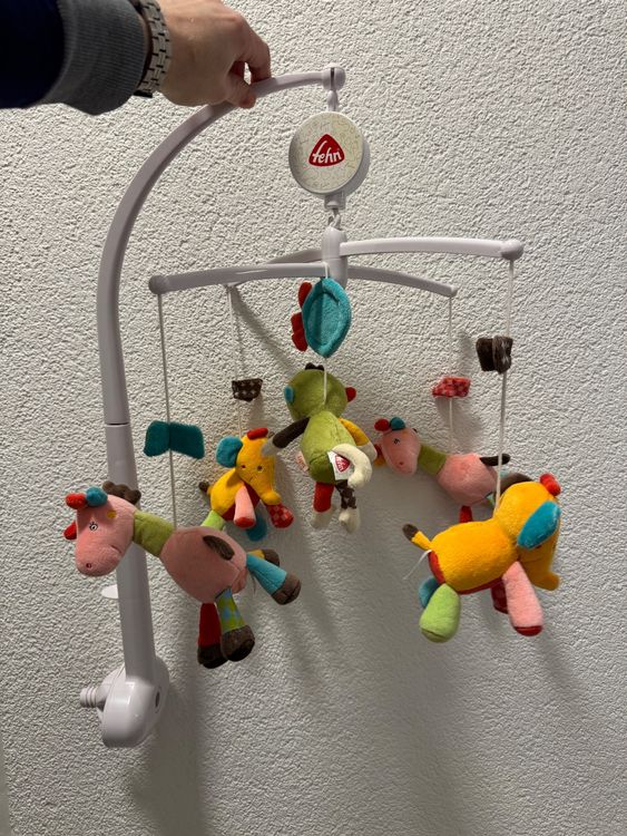 Herziges Mobile mit Tieren und Musik von Fehn ("Safari") | Kaufen auf ...