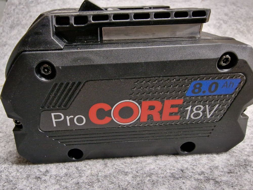 Bosch ProCORE 18V 8.0Ah Akku - Leistungsstark und Zuverlä... (Neu ...