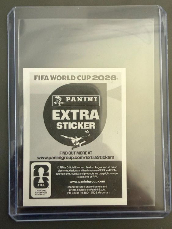 Panini WM 2026 GOLD Caicedo EXTRA Sticker (Gebraucht) in Eschlikon TG ...