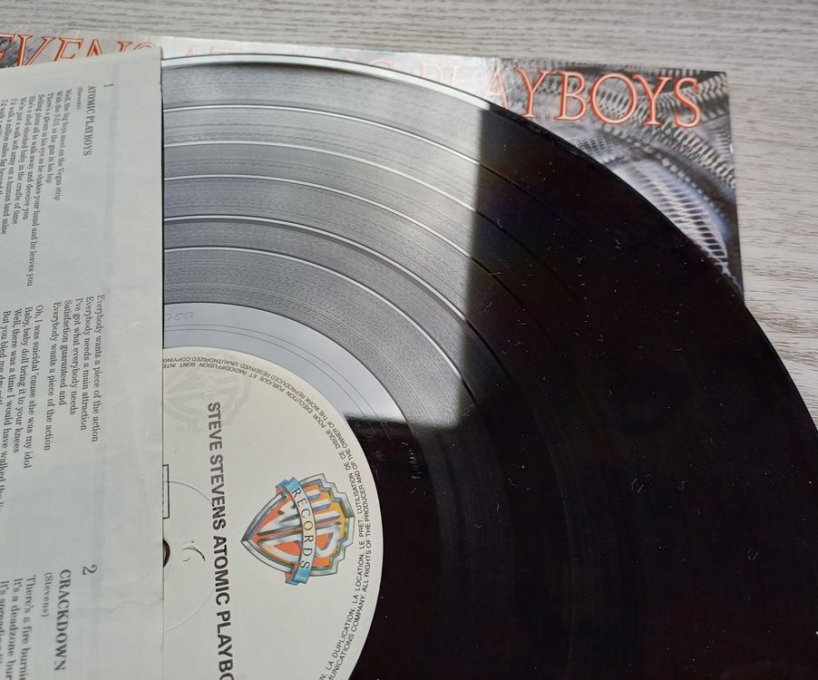 LP Atomic Playboys STEVE STEVENS H.R. Giger Cover 1989 (Gebraucht) in Brittnau für CHF 72 – mit ...