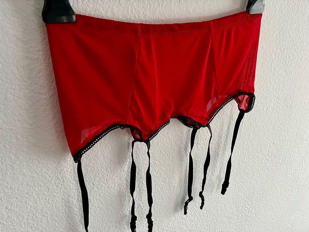 Plus Size Strumpfhalter Strapse Rot (Neu und originalverpackt) in ...