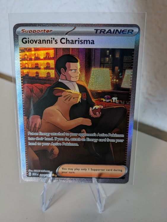 Pokemon 151 - Giovanni's Charisma ( EN ) (Neu (gemäss Beschreibung)) in ...