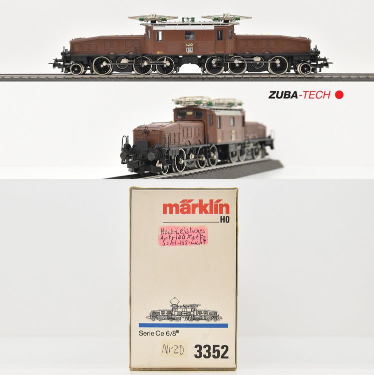 Märklin 3352 E-Lok Ce 6/8 III SBB H0 WS Digital mit OVP (Gebraucht) in St. Gallen für CHF 127 ...