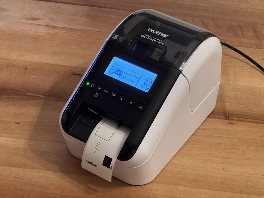 Brother QL820-NWB (Gebraucht) in für CHF 65 – mit Lieferung auf Ricardo ...