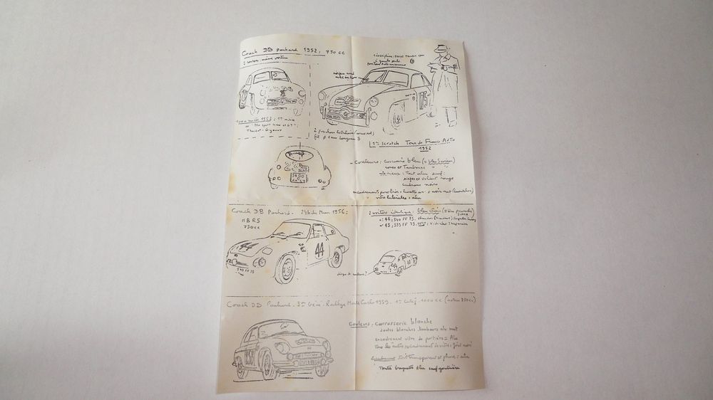 Provence Moulage DB Panhard HBR 5 Rally Monte Carlo 59 1:43 (Neu ...