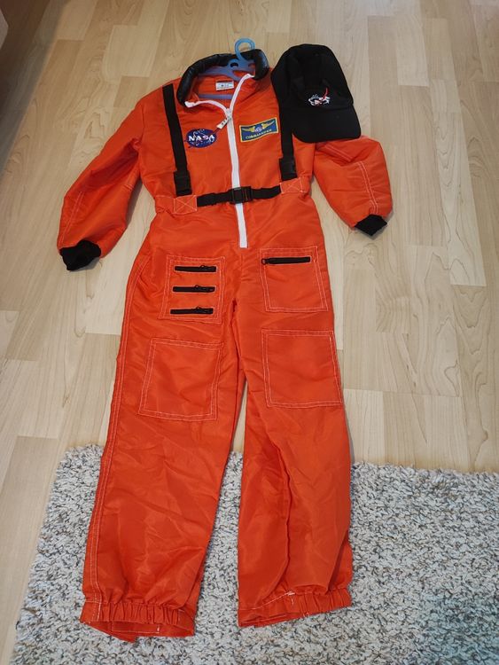 Kinder Astronauten Kostüm, Gr. 8-10, NASA 🚀 (Neu (gemäss Beschreibung ...