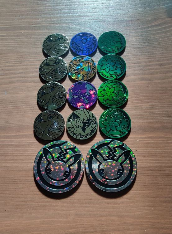 Pokémon Charizard, Dragonite,Mewtu Coins (Gebraucht) in Brüttisellen ...