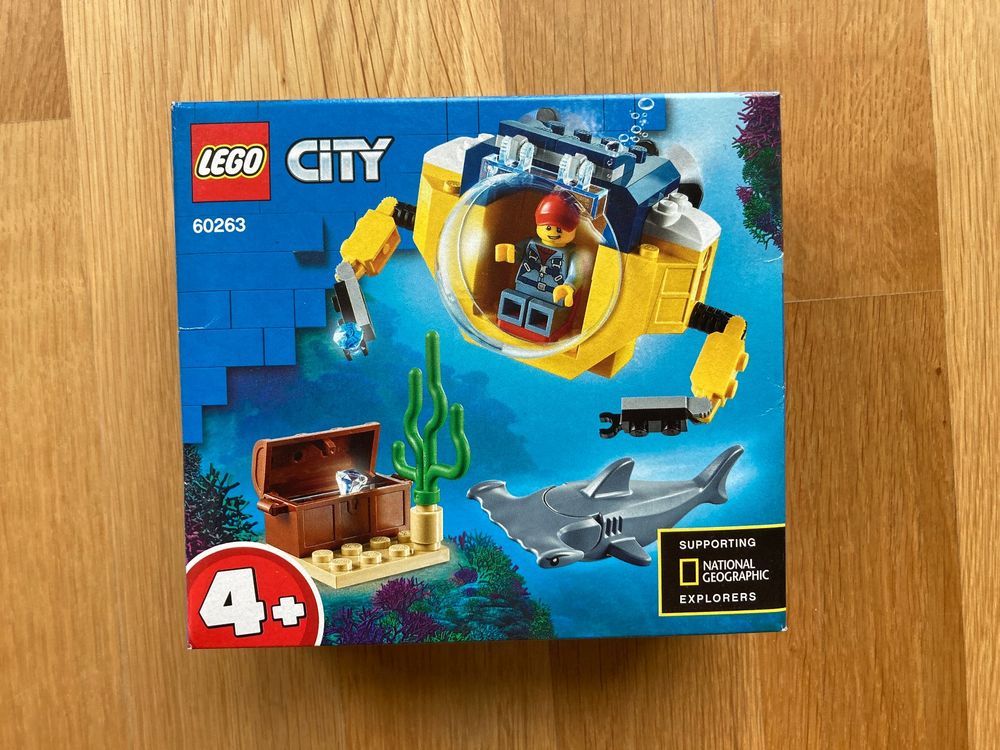 Lego City 60263 Mini-U-Boot für Meeresforscher (Neu und ...
