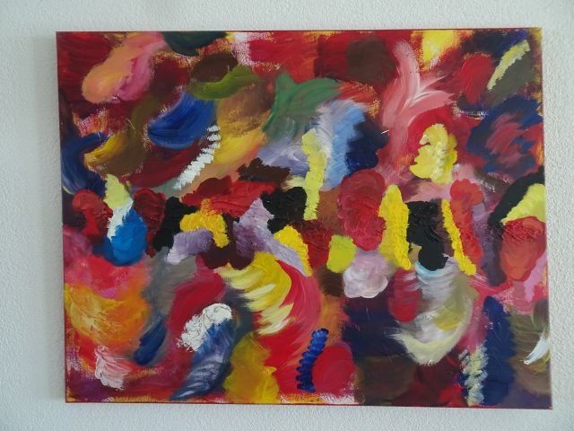 Bild Acryl auf Leinwand 58 x 75cm. Handgemalt. Unikat (Gebraucht) in Berikon für CHF 60 – mit ...