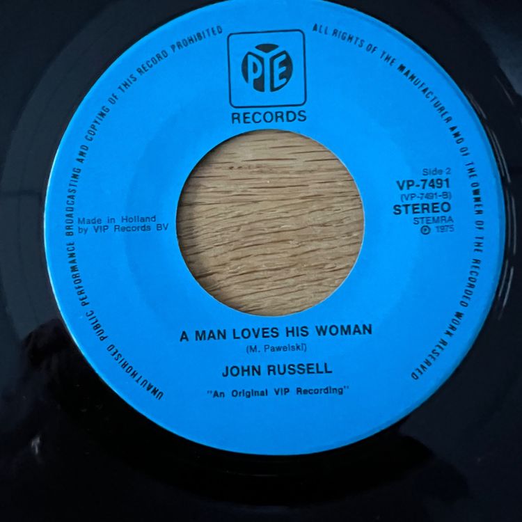 John Russell - Never Break A Heart / 1. NL-Press. 1975 (Gebraucht) in ...