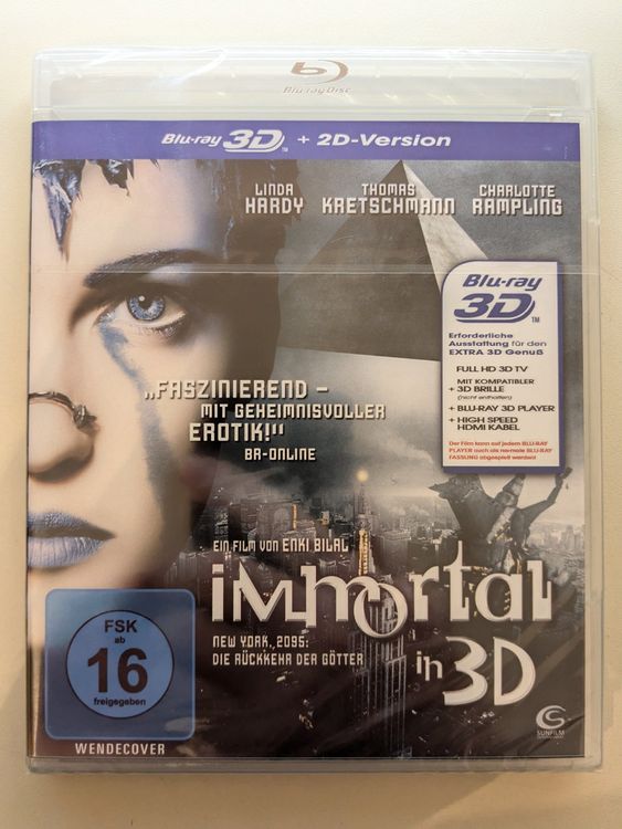 Immortal [Blu-ray / 2D&3D] (Neu und originalverpackt) in Port für CHF 4 – mit Lieferung auf ...