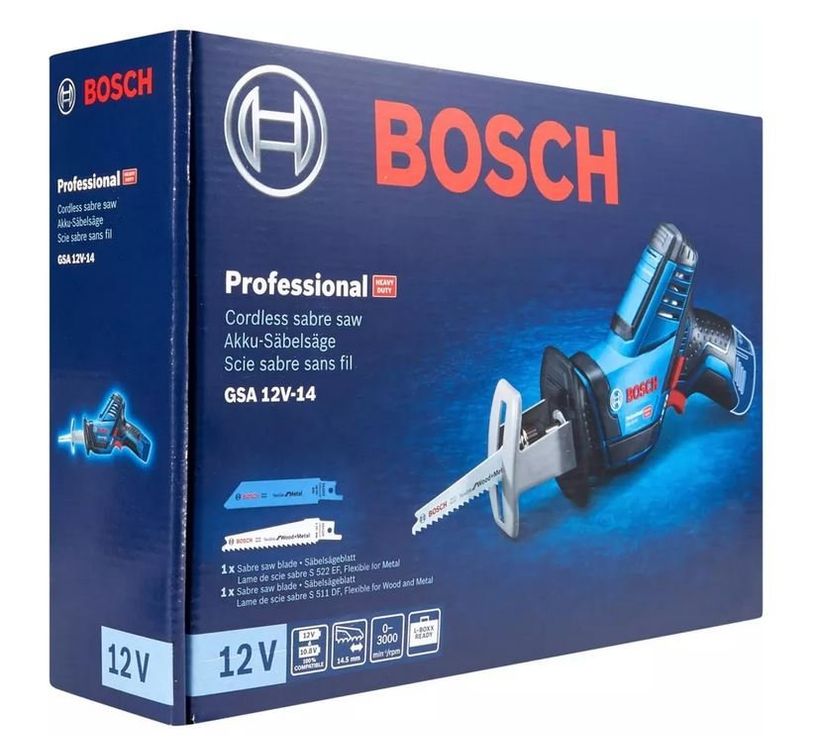 Bosch Professional GSA 12V-14 Solo Neu in OVP mit Garantie (Neu und originalverpackt) in ...