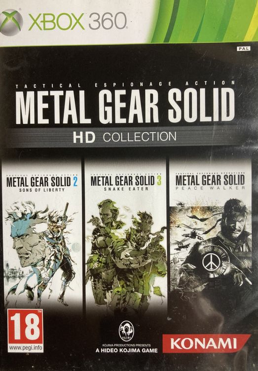 Metal Gear Solid HD Collection - XBox 360 (Gebraucht) in Jonschwil für ...