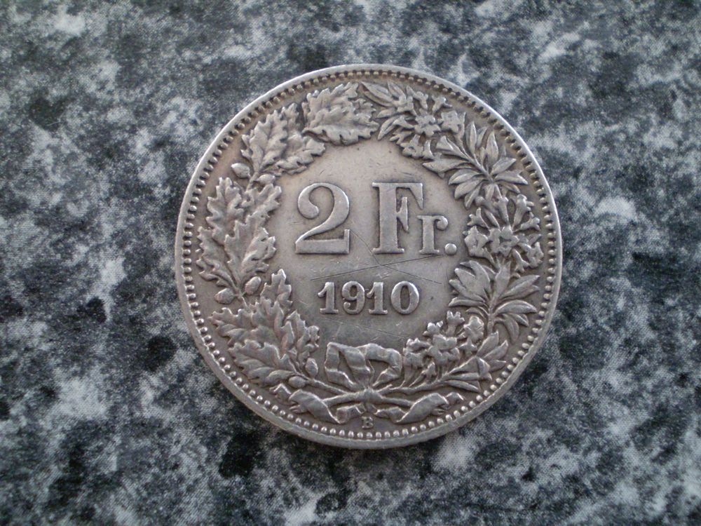 2 Fr. 1910 !!! sehr Rar !!! ab 1.- !!! (Gebraucht) in Dierikon für CHF 6 – mit Lieferung auf ...