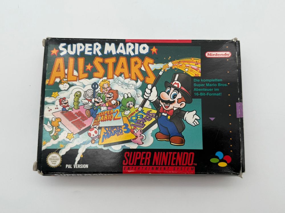 Super Mario Allstars SNES Pal OVP Nintendo (Gebraucht) in St. Gallen ...