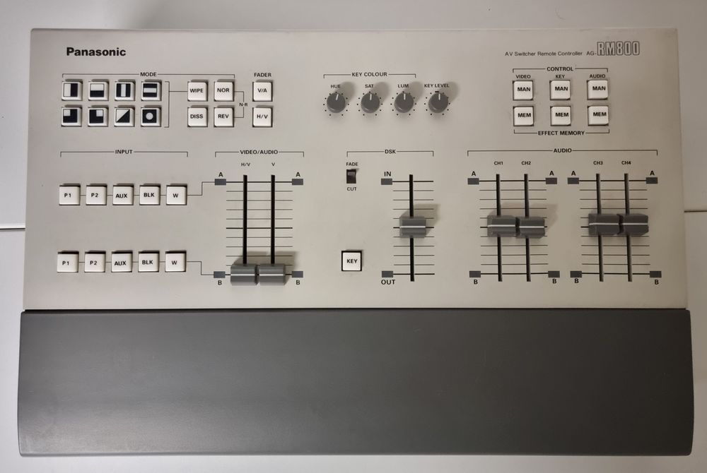 AV 🎵📹 Switcher Remote Controler 🎚🎚 PANASONIC AG-RM800 📺 (D'occasion) à ...