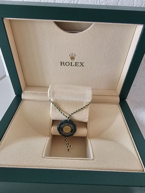 Rolex Box Set Original mit Papieren (Neu (gemäss Beschreibung)) in ...